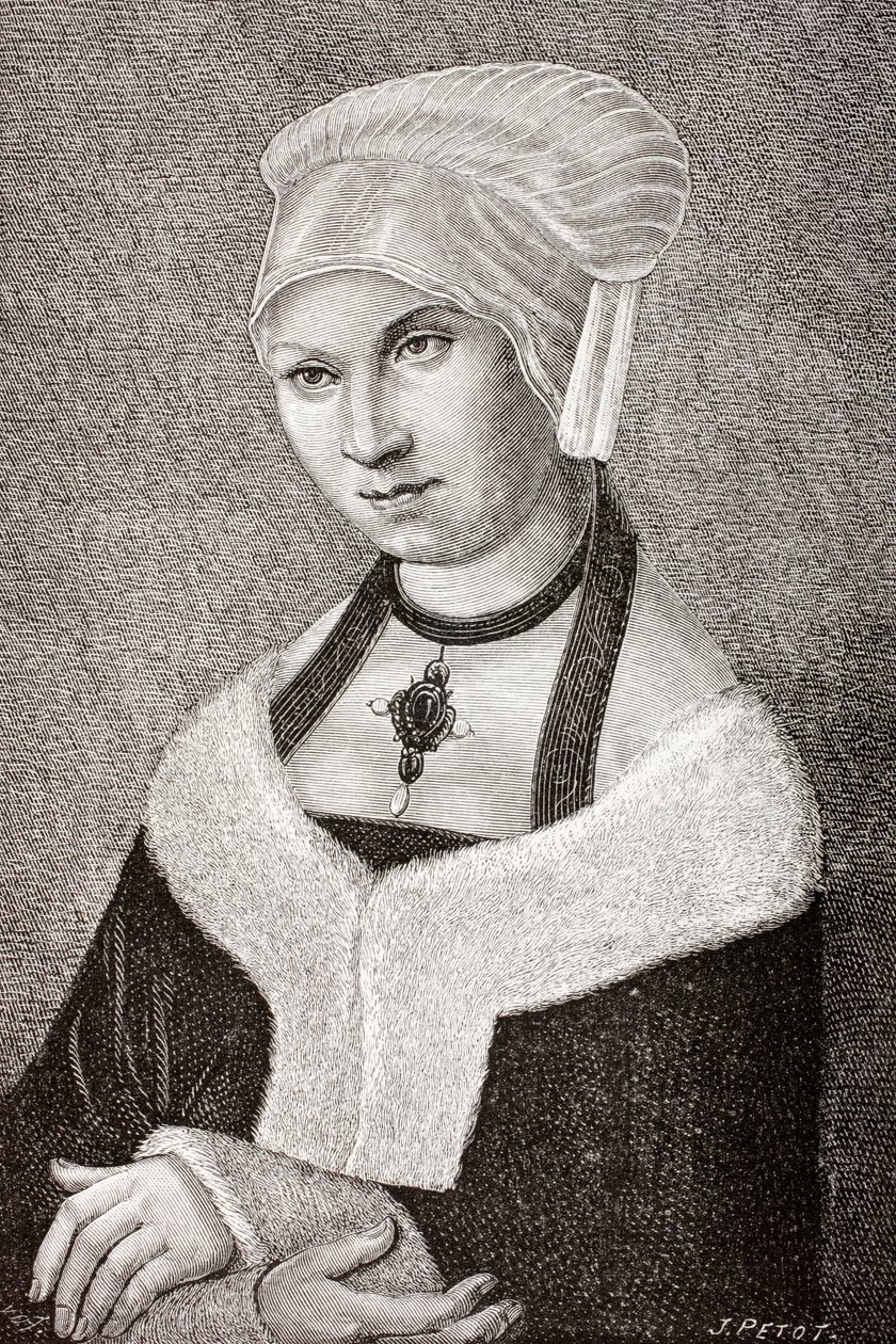 Barbara Jagiellon, from 'Les Arts au Moyen Age', 1873